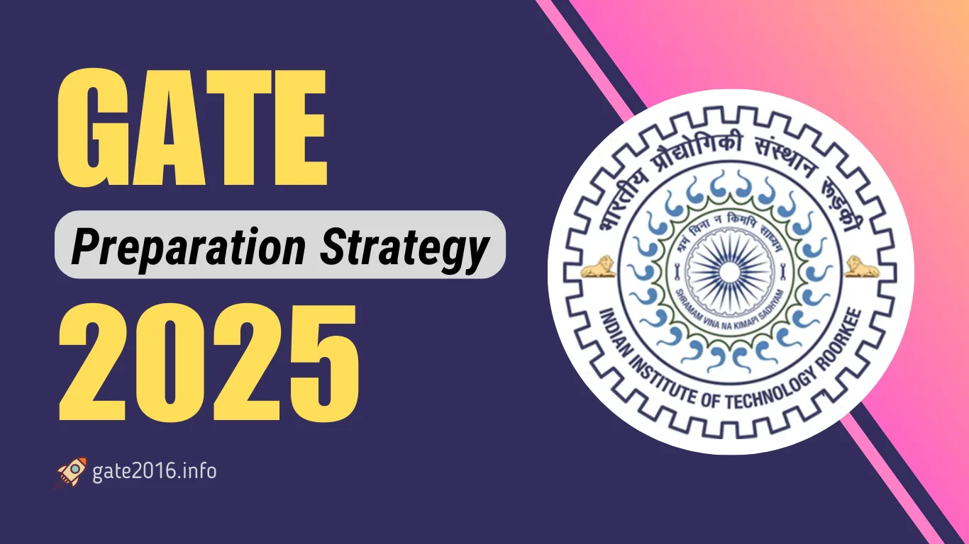 Preparation Time Table for GATE 2025
