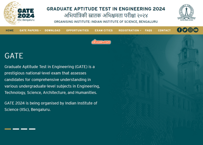 IIT Roorkee | GATE 2025 | Official Website | Ekxam
