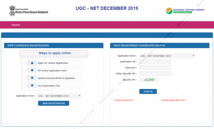 Ugc Net Application Form Correction December 2019 Starts Now Ekxam