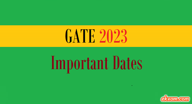 GATE 2024 Important Dates Out. Check Now!