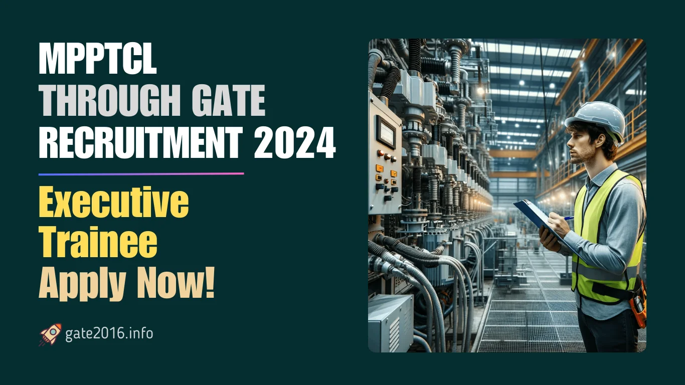 MPPTCL through GATE 2024 – ET | Ekxam