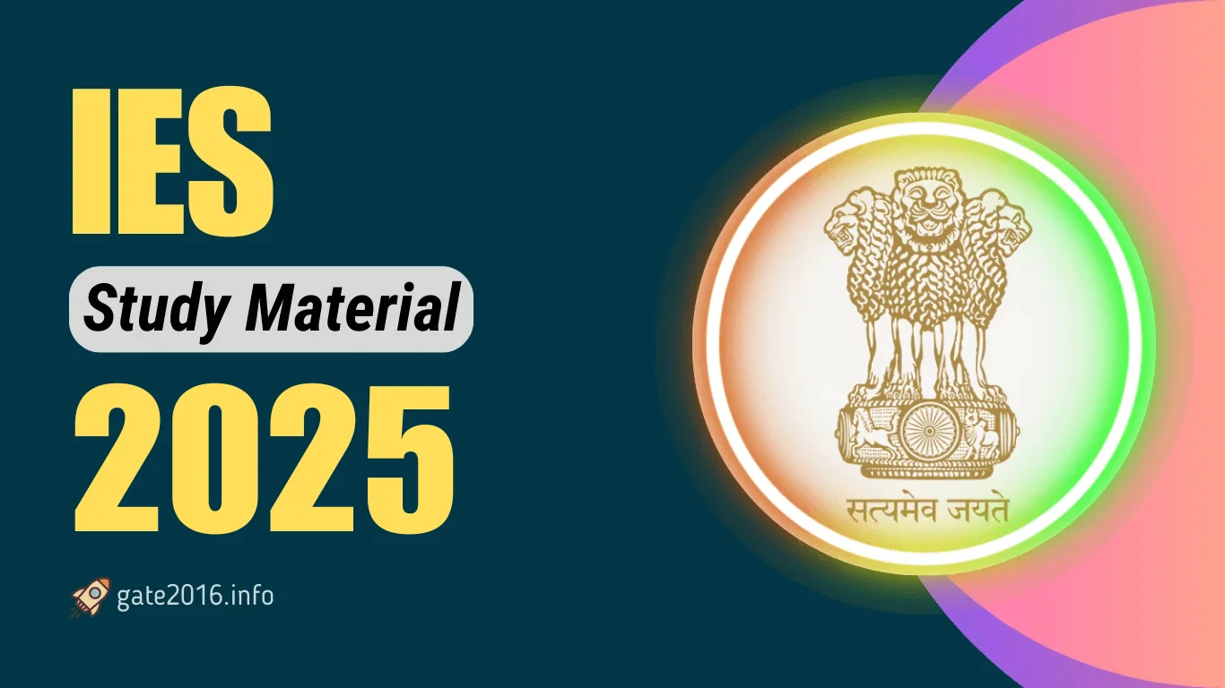 [PDF] IES Study Material 2024 – ME/CE/EE/EC | Ekxam