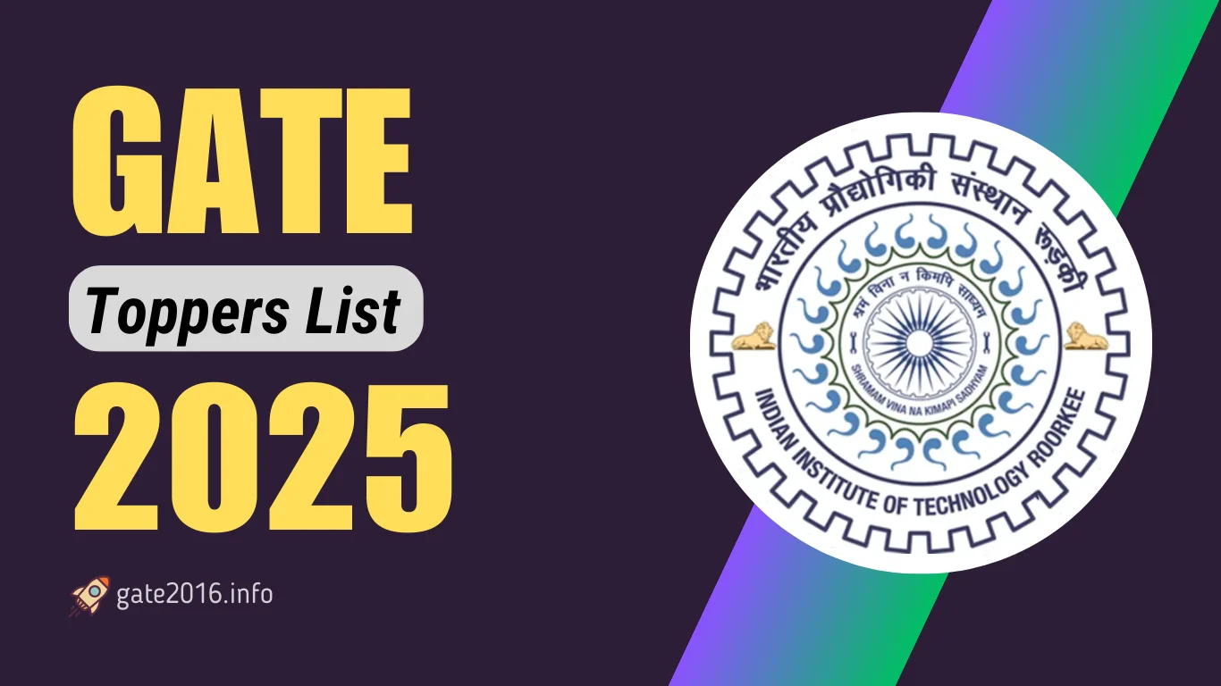GATE Toppers List 2023 – Name & Marks | Ekxam