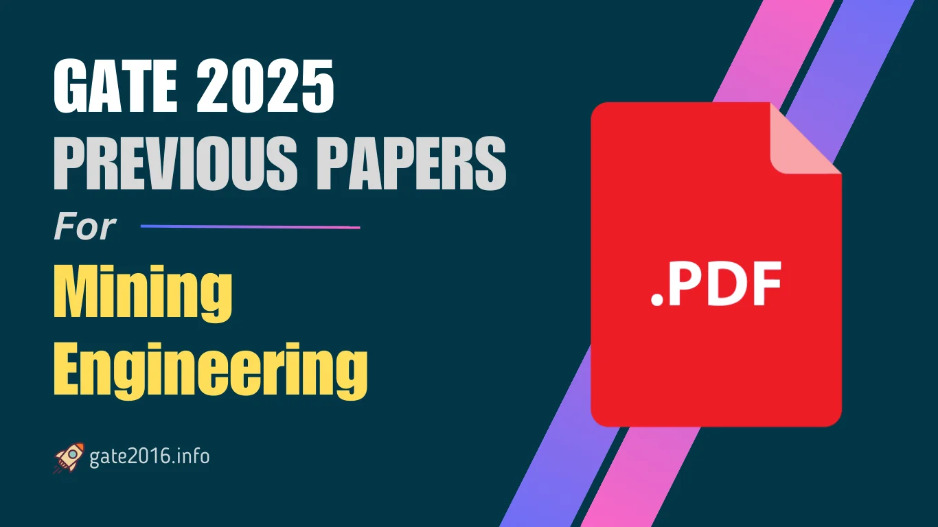 GATE MN Previous Year Solved Papers – (2024-2007) | Ekxam